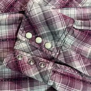 Lucky Brand | Shirts | Lucky Brand Mens M Plaid Buttonup Shirt Pearl ...
